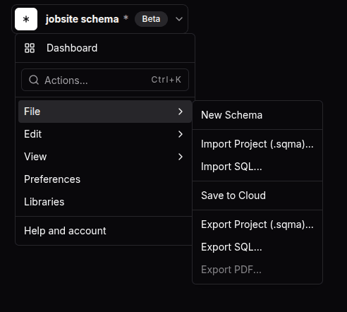 Sqeema - AI-Powered Database Schema Designer & Visualizer